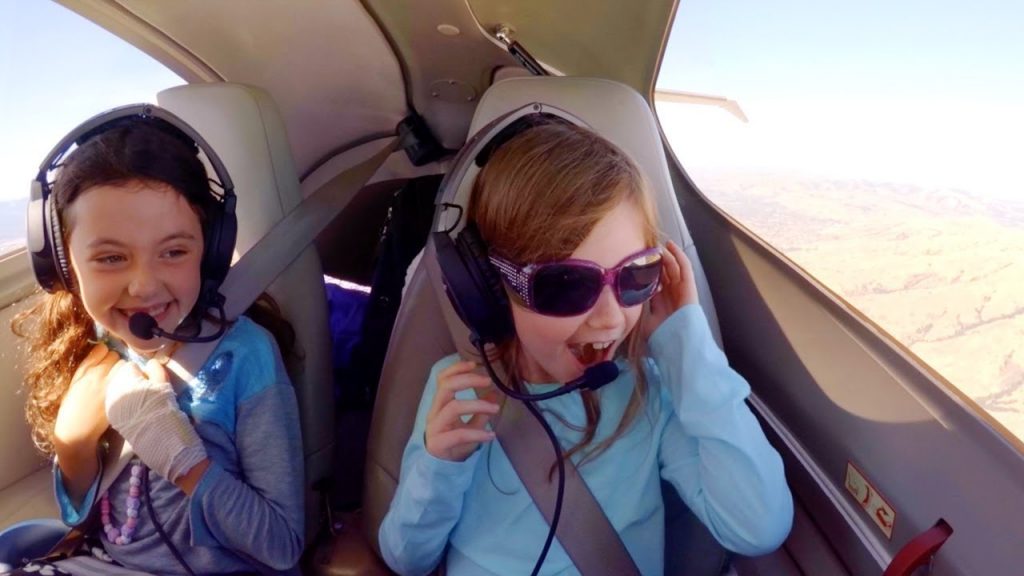 Pilot Dads Surprise Daughters - Disney Aviation Adventure!